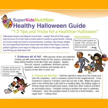 Kid Activities for a Happy Halloween! - SuperKids Nutrition