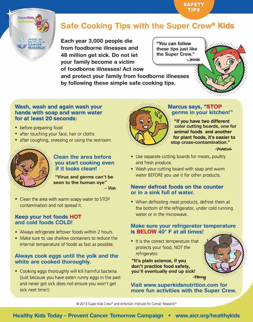 Food Safety Tips For Kids With The Super Crew SuperKids Nutrition food-safety-tips-for-kids-with-the-super-crew-superkids-nutrition