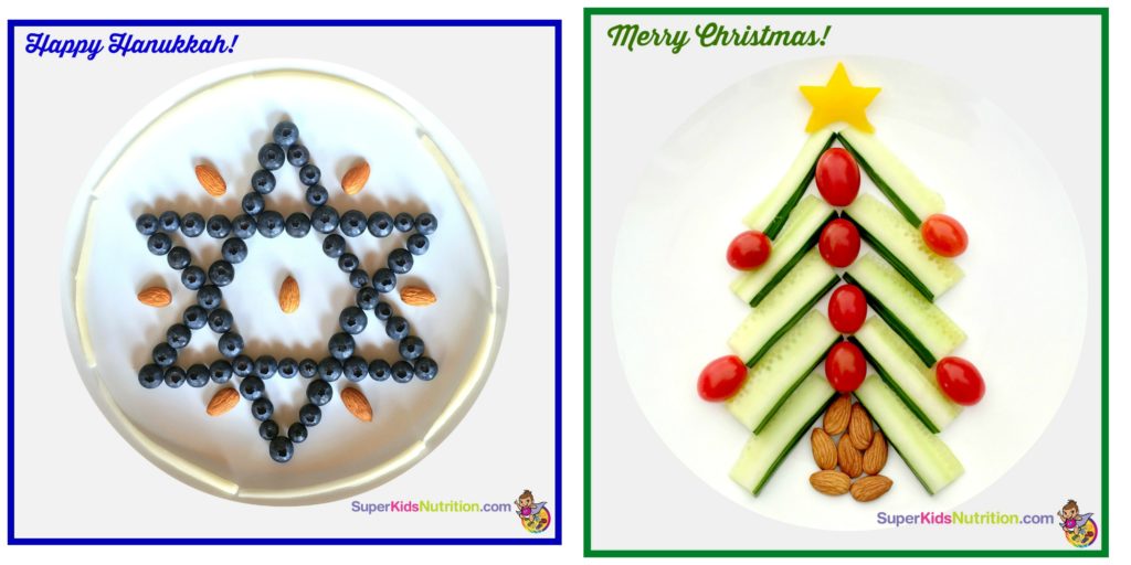 Healthy Holiday Food Art for Kids - SuperKids Nutrition