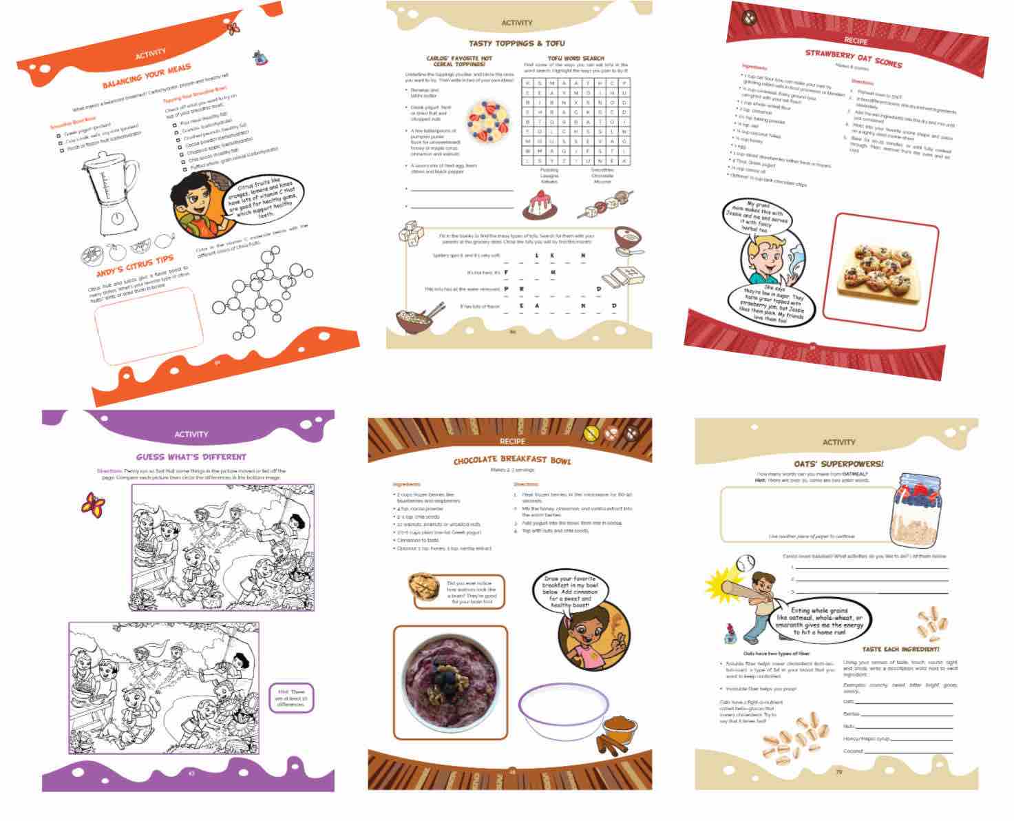 The Super Crew Breakfast Cookbook & Activity Book for Kids - SuperKids ...